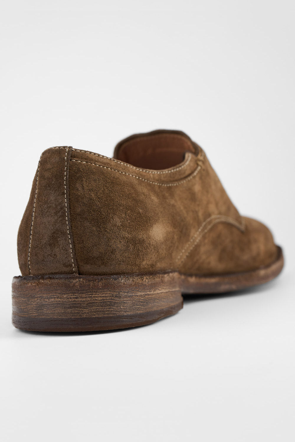 HAVEN mid-brown suede derby shoes | untamed street – UNTAMED STREET